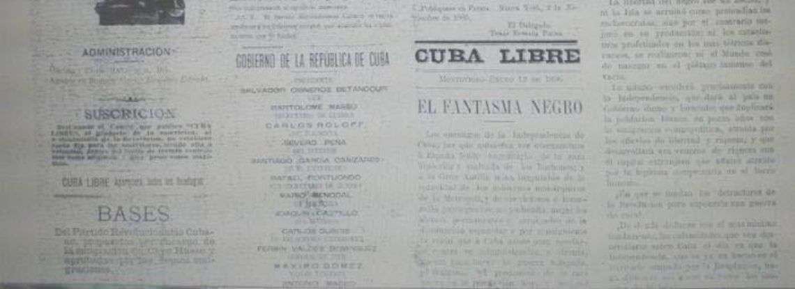 Donan a Cuba periódico Cuba Libre editado en 1896 | OnCubaNews