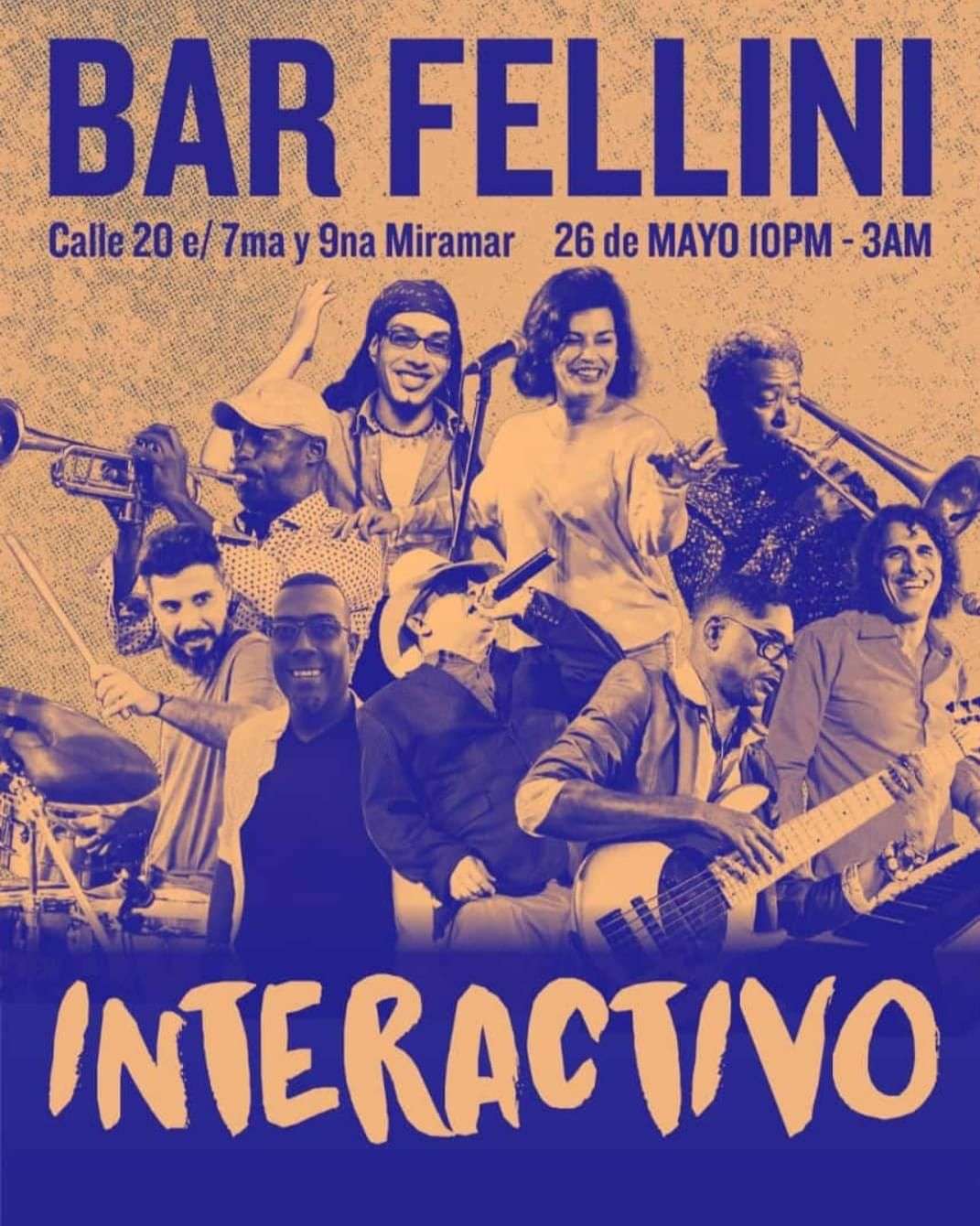 Interactivo en Bar Fellini - OnCubaNews