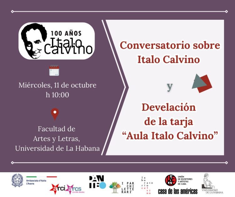 Actividades Por El Centenario Del Natalicio De Ítalo Calvino Oncubanews