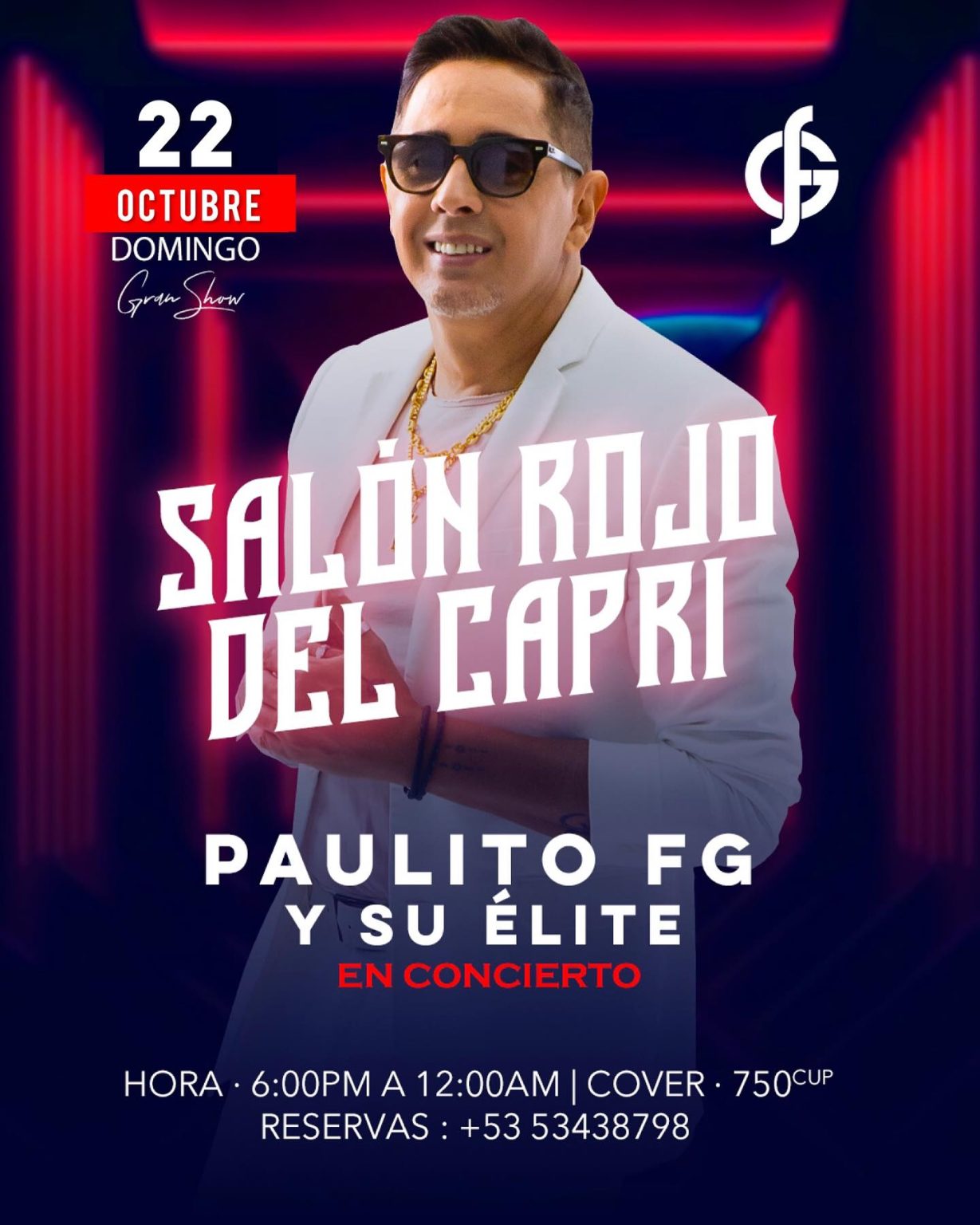 Paulito FG en el Salón Rojo - OnCubaNews