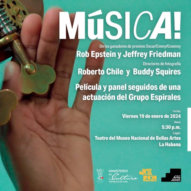 Presentación del documental “Música” de Roberto Chile - OnCubaNews