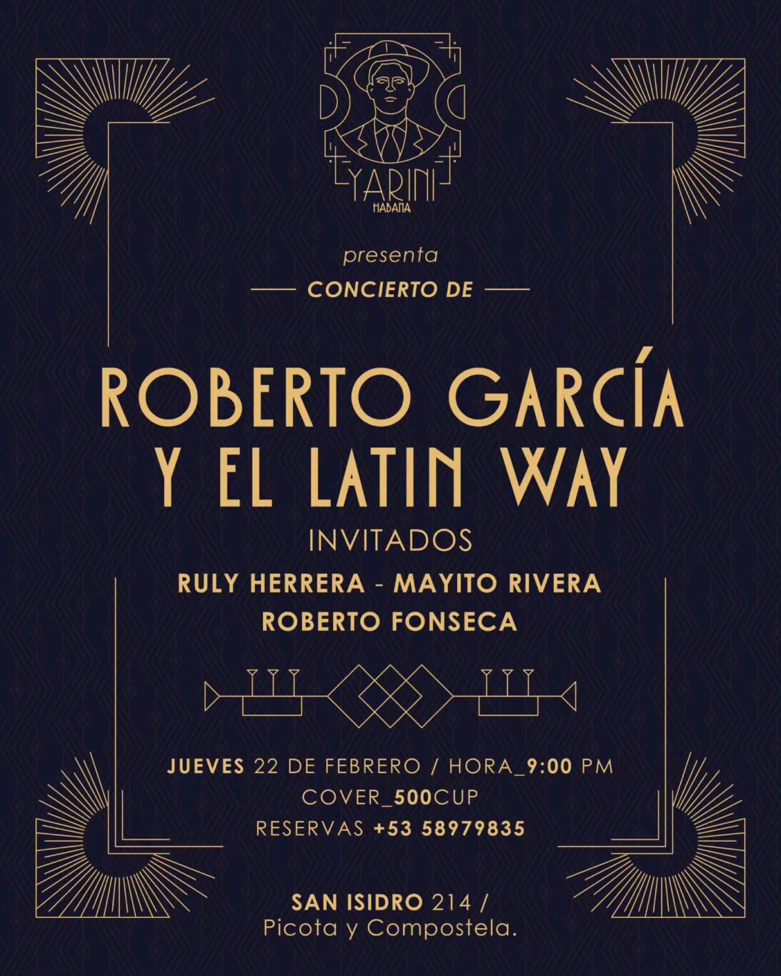 Roberto García y el Latin Way en Yarini Habana - OnCubaNews