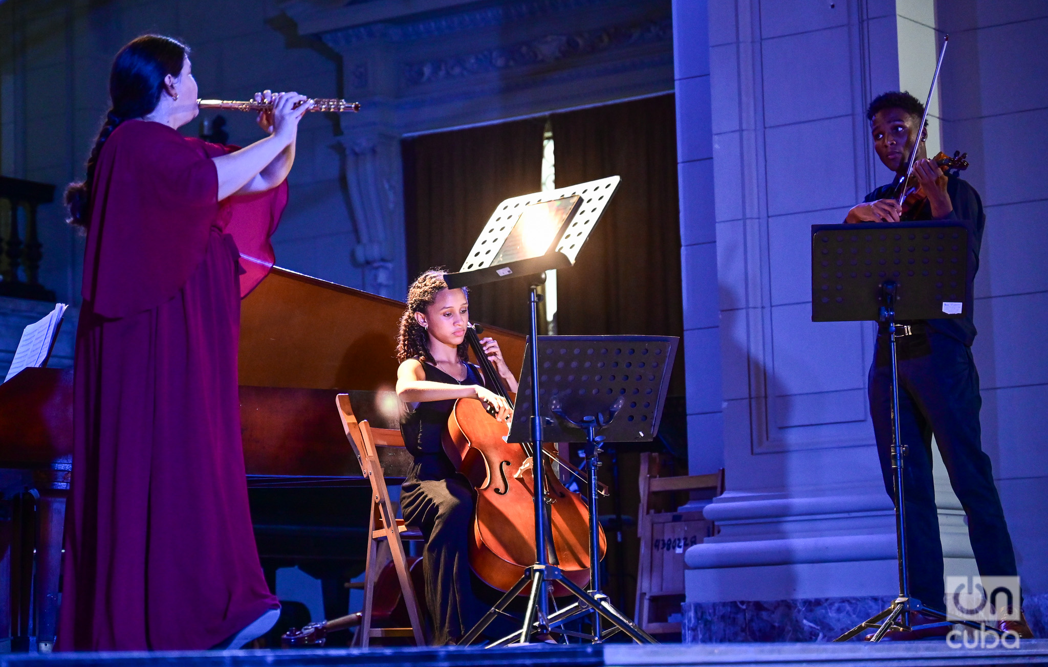 Academia Juvenil de la Orquesta del Lyceum de La Habana, encuentro con ...