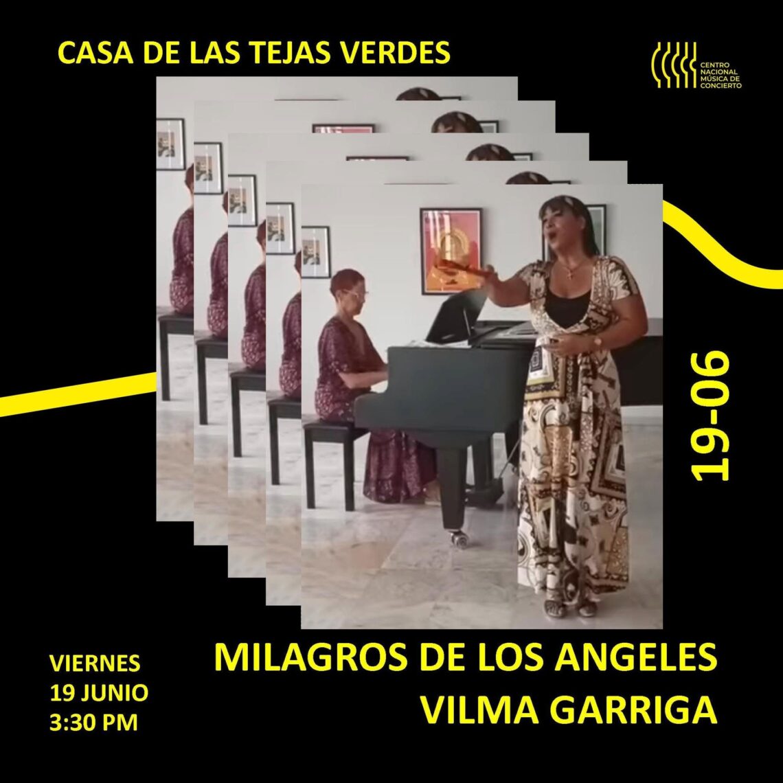 Soprano Milagros de los Ángeles en concierto - OnCubaNews